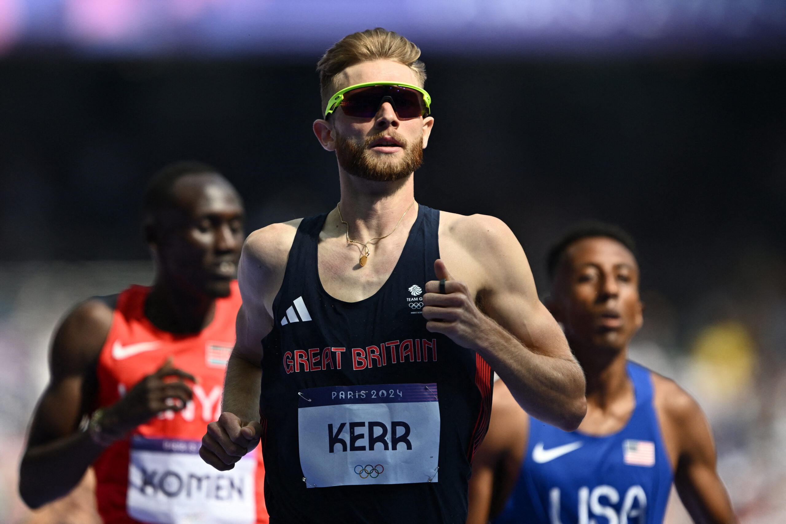 Kerr leads way on positive first morning at Stade de France | British ...